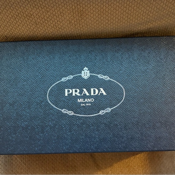 Prada | Other | Prada Milano Textured Black Box | Poshmark